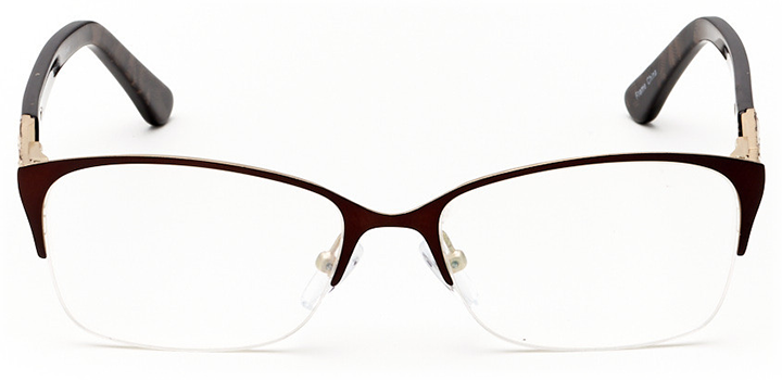 Eastport :Rectangle Eyeglasses in Brown | Stanton Optical