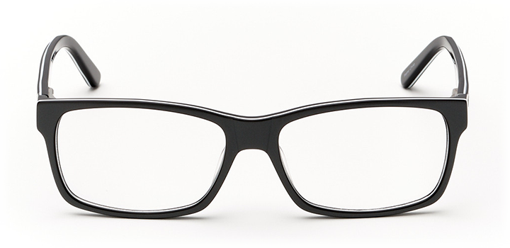 Bastrop :Rectangle Eyeglasses in Black | Stanton Optical