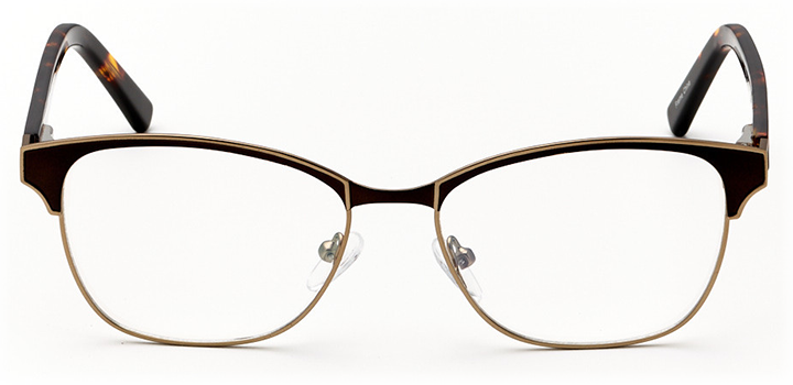 Thornbury :Rectangle Eyeglasses in Brown | Stanton Optical