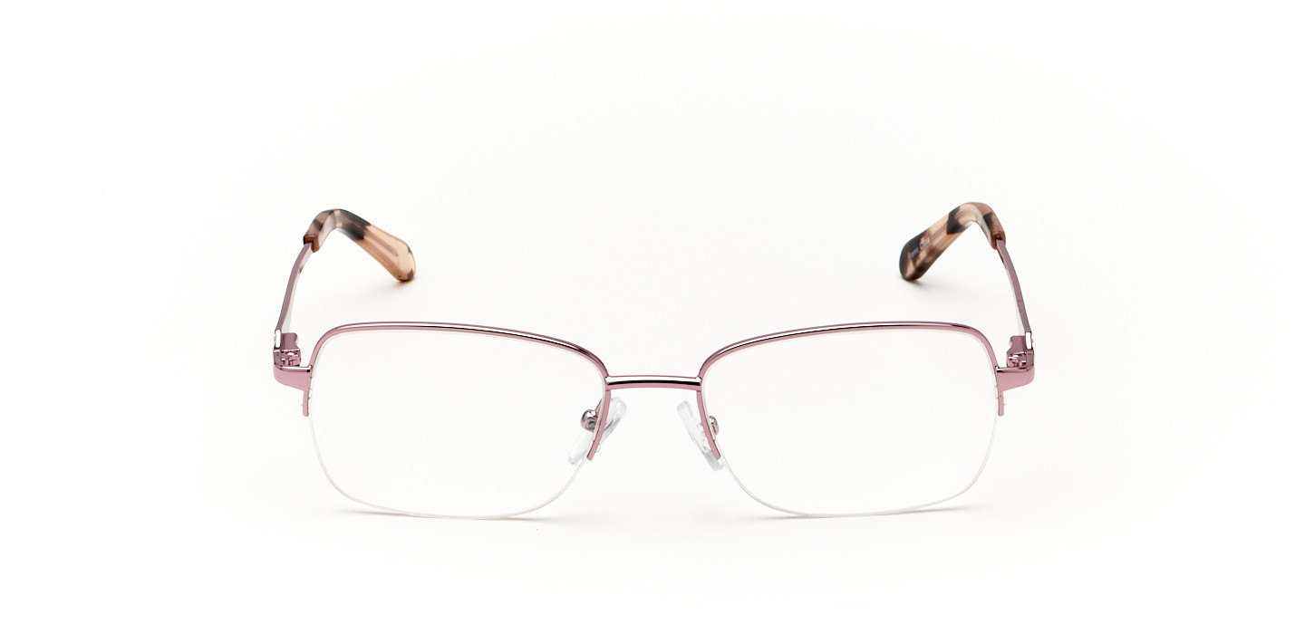 Burton :Square Eyeglasses in Pink | Stanton Optical
