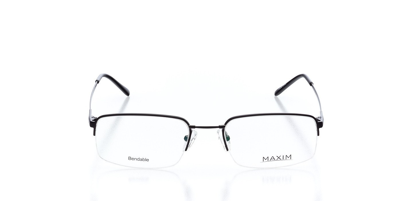 Zuma Beach: Men's Rectangle Eyeglasses in Black | Stanton Optical