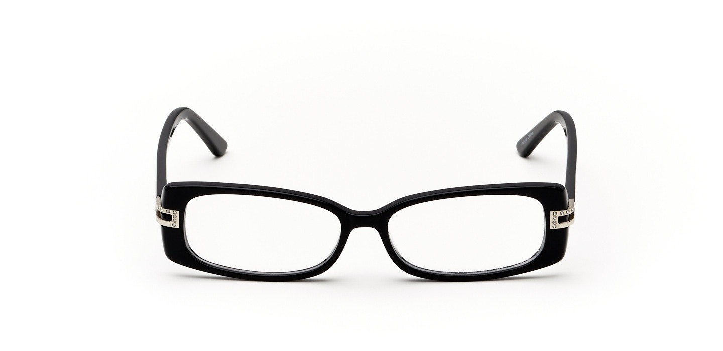 Roselle :Rectangle Eyeglasses in Black | Stanton Optical