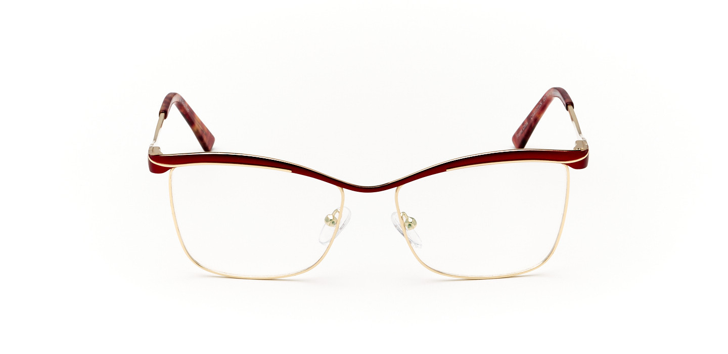 East Point :Rectangle Eyeglasses in Red | Stanton Optical