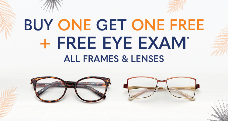 BOGO Eyeglasses Buy 1 Get 1 Free Free Eye Exam Stanton Optical